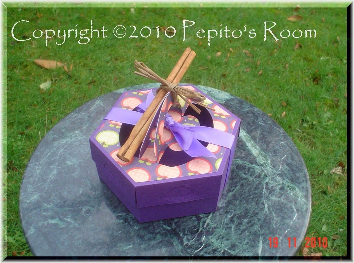 PRB09 Box With A View Template SVG / Printable PDF Outline | Etsy