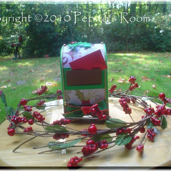 Christmas Mailbox Svg - Etsy