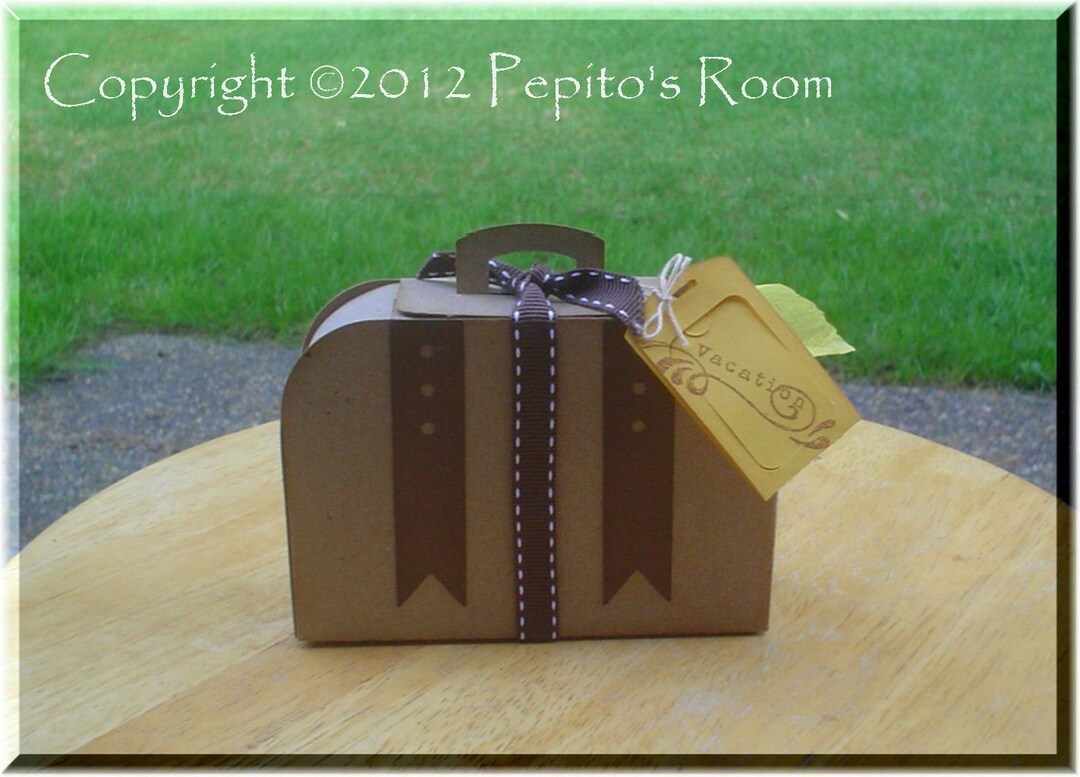 PRB24 Welcome Aboard Box Template SVG / Printable PDF Outline - Vintage ...