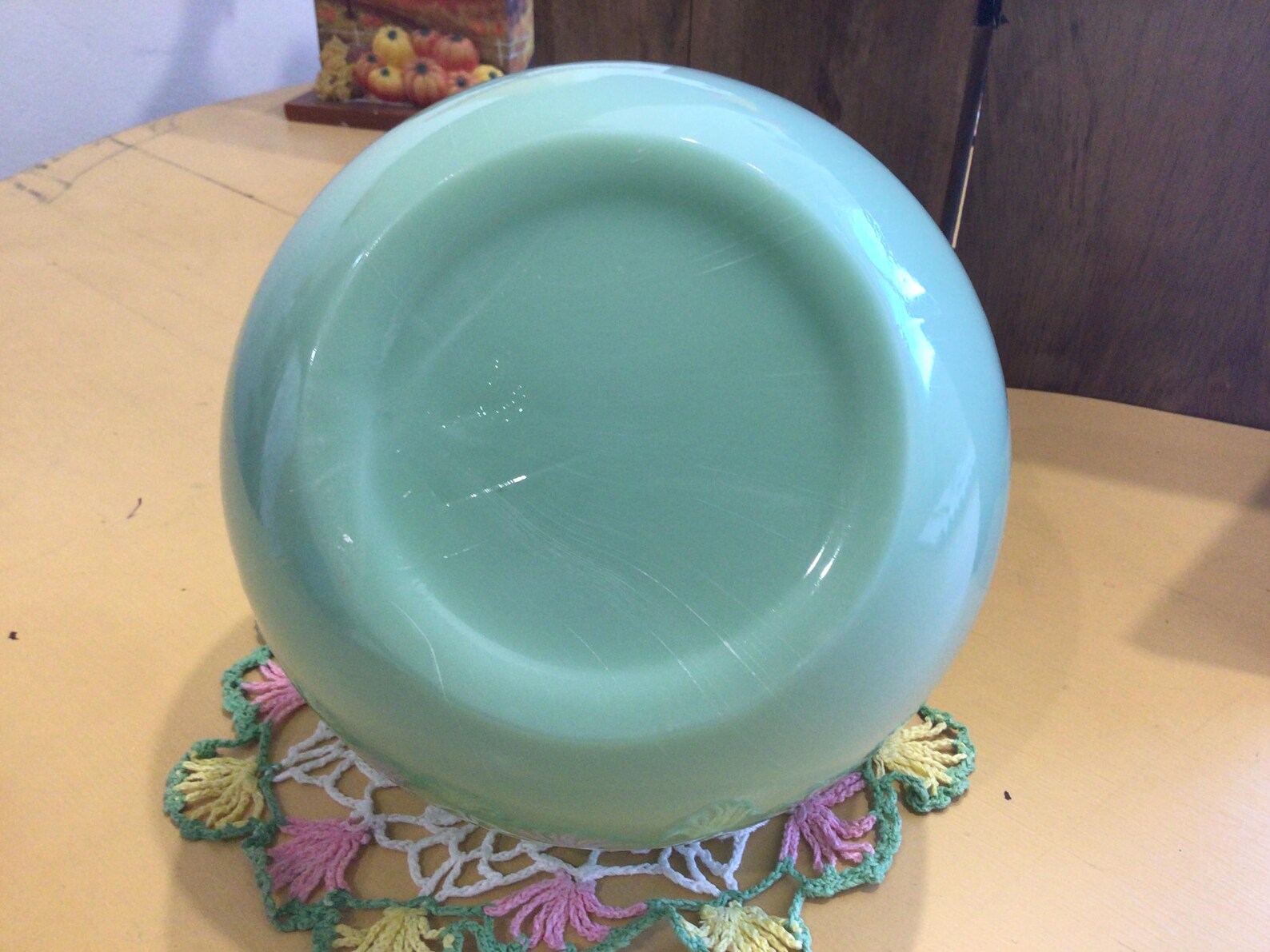 Jadeite Fire King Ball Pitcher Vintage - Etsy
