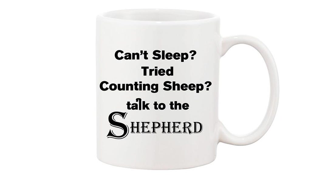 Can't Sleep? Tried Counting Sheep? Talk to the Shepherd Mug ...