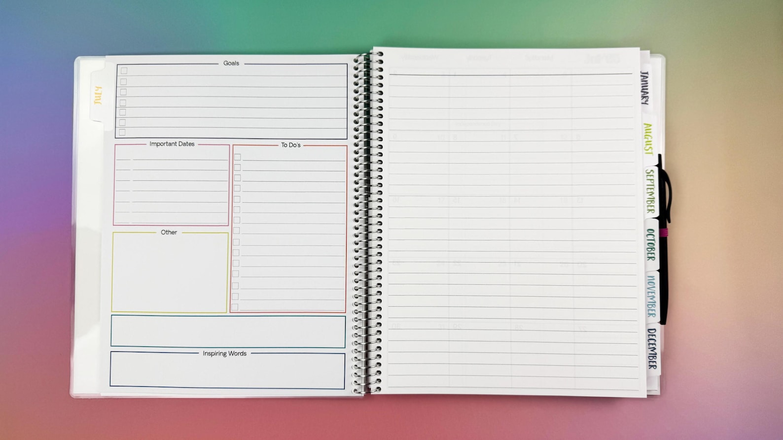 Teacher Planner | Student Planner | 2025-2026 Teacher Planner ...