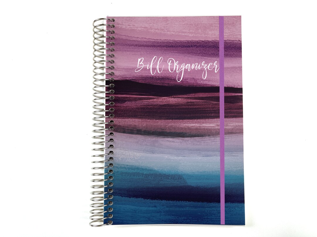 Bill Organizer Bill Folder Household Expenseses Bill Organizer With ...