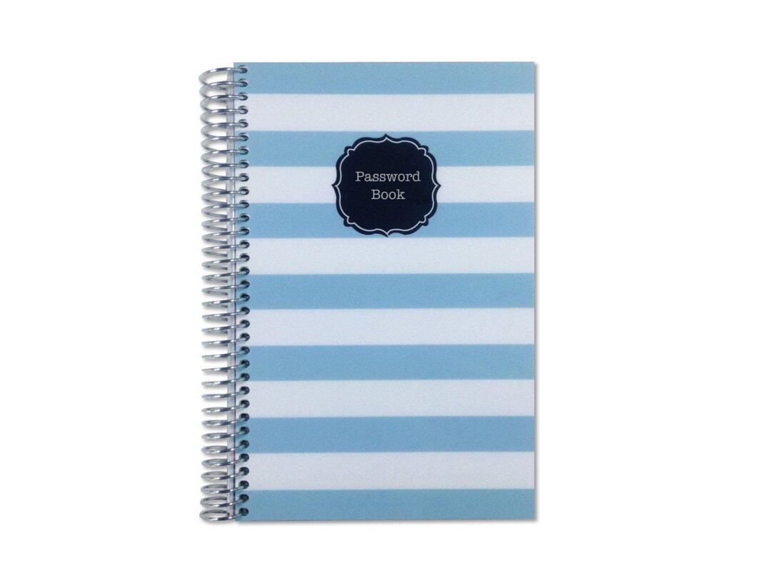 Password Book - Etsy