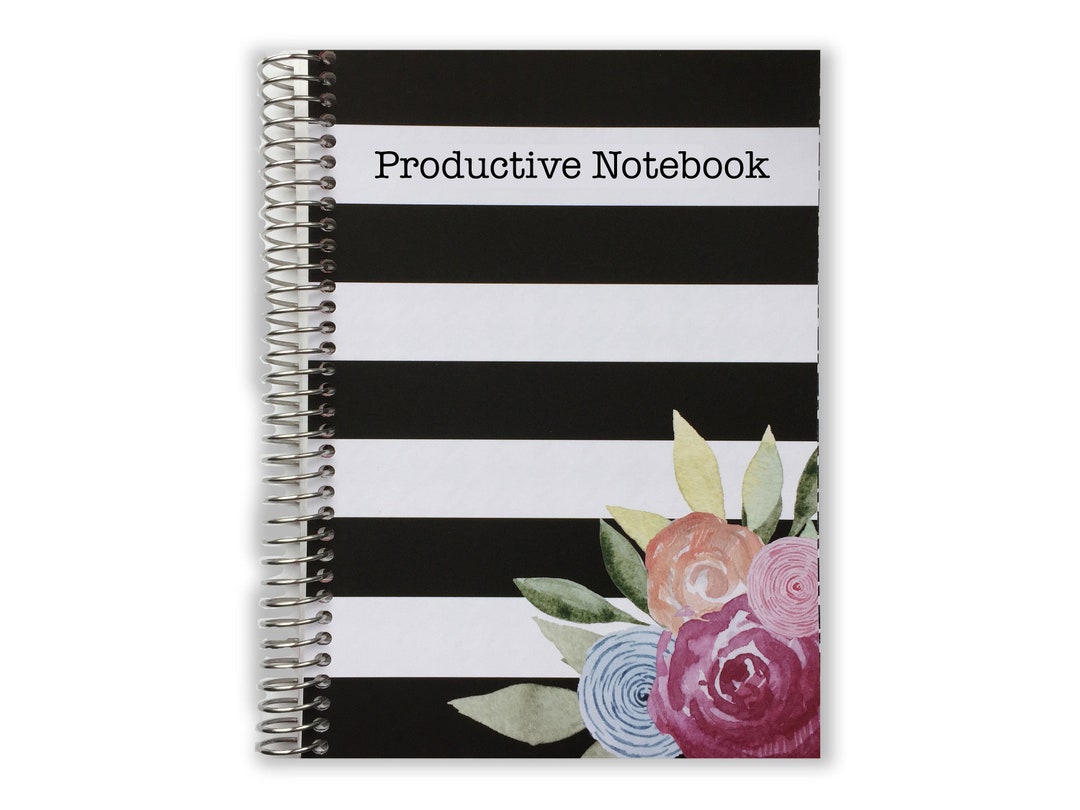 Notebook Productive Notebook Notebook Journal Spiral Notebook ...