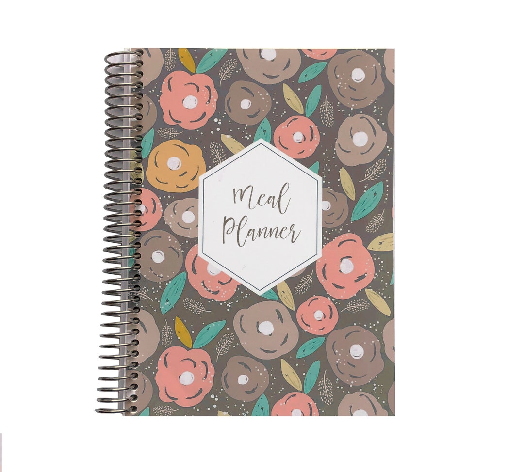 Meal Planner Grocery List Meal Planner Notebook Meal Prep Meal Planning ...