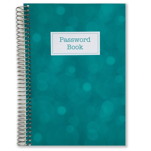 Password Book - Etsy