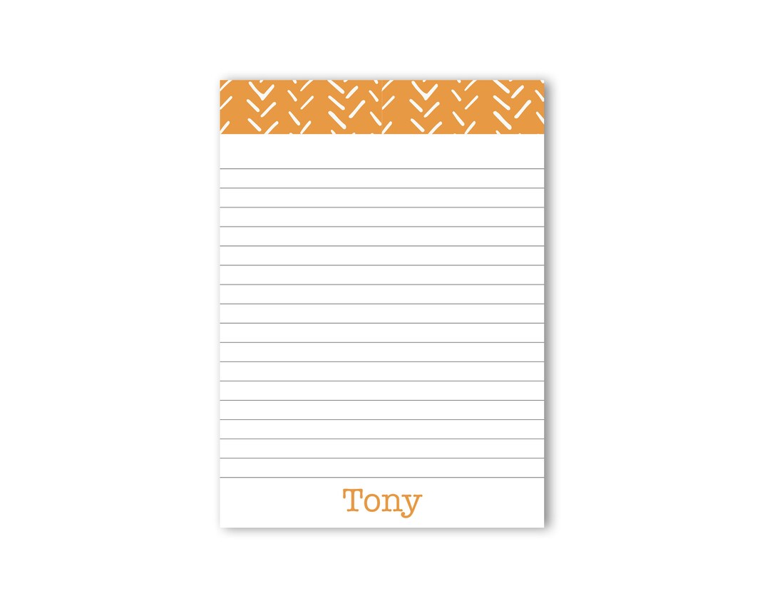 Personalized Notepad 37 Cute Notepad Lined Notepad Notepad Personalized ...