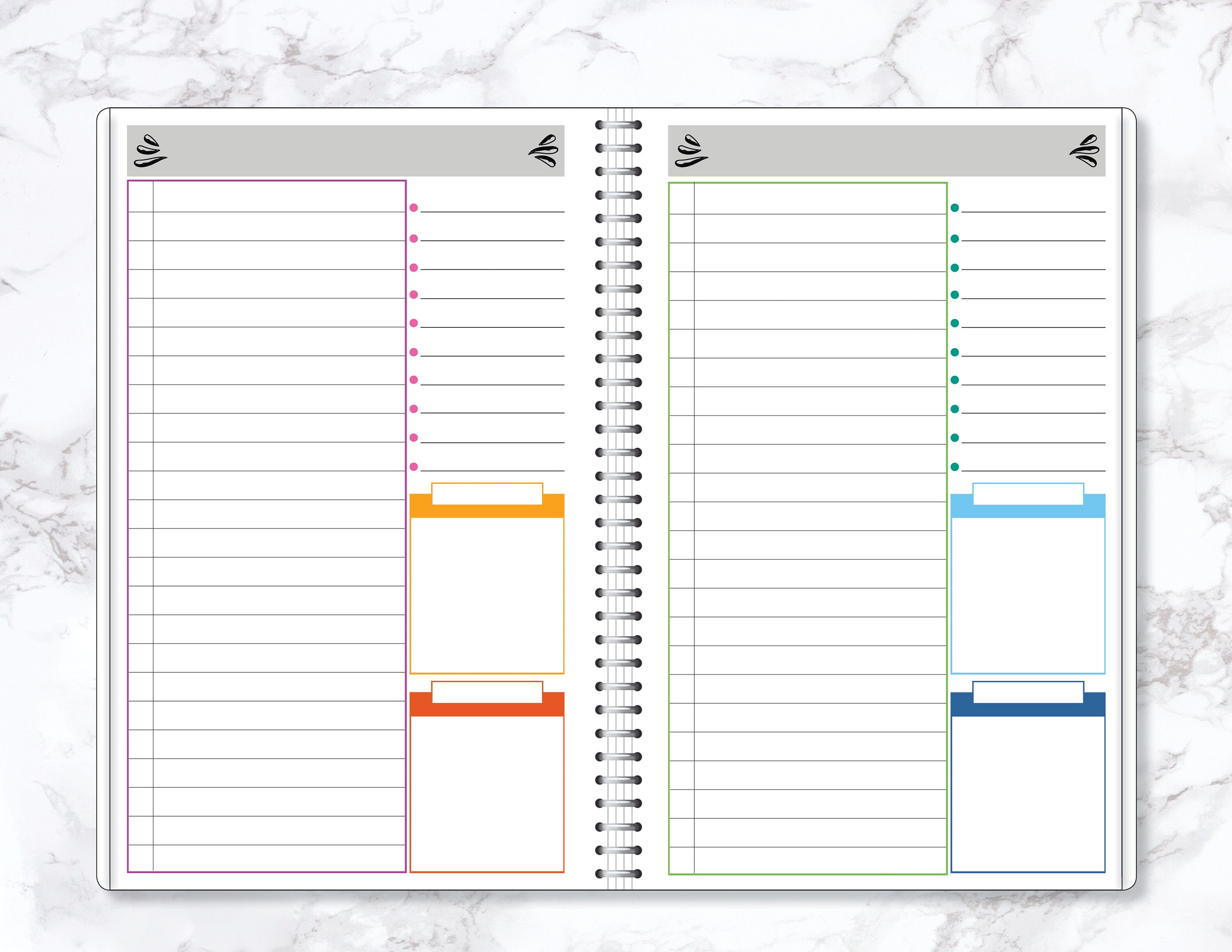 Notebook Productive Notebook Notebook Journal Spiral | Etsy