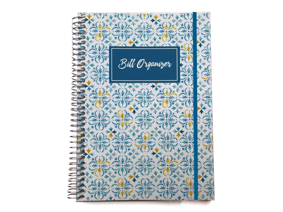 Bill Organizer Bill Folder Household Expenseses Bill Organizer With ...