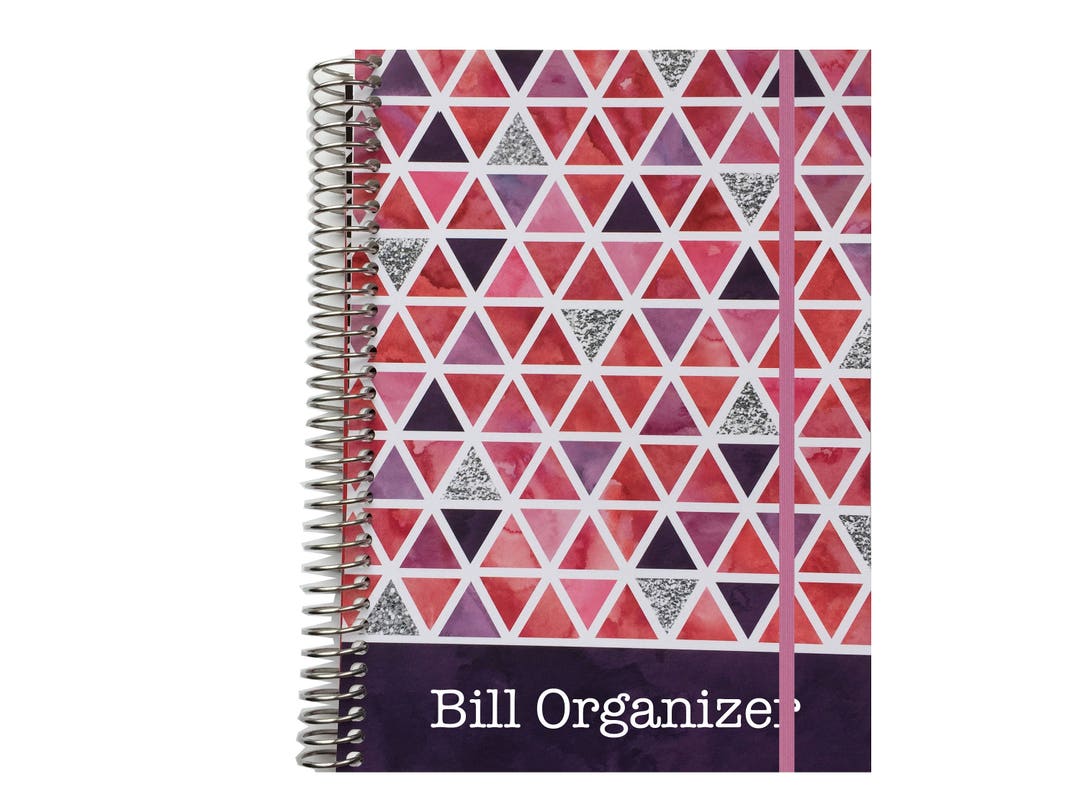 Bill Organizer Bill Folder Household Expenseses Bill Organizer With ...
