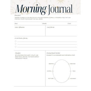 Printable Self-care Journal | Guided Daily Reflection & Wellness ...