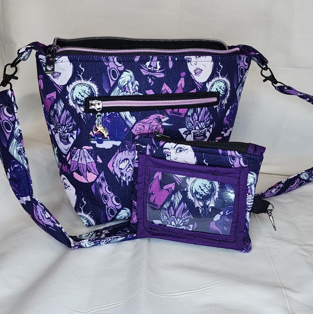 Purple Villain Purse W/ Wallet - Etsy