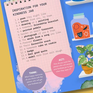 YOUR KINDNESS JAR A4 Printable Poster Activity for Kind Kids Worksheet ...