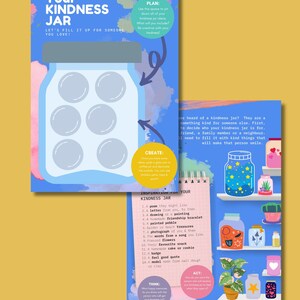 YOUR KINDNESS JAR A4 Printable Poster Activity for Kind Kids Worksheet ...