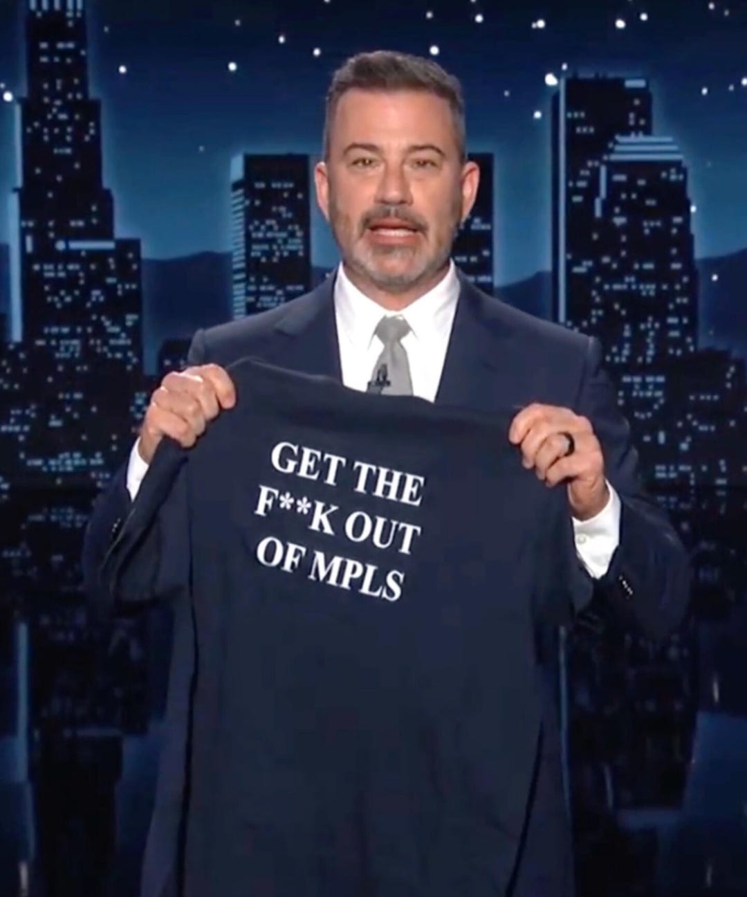 Get the F*ck Out of Minneapolis Tee - Kimmel Shirt - Anti ICE Trump ...