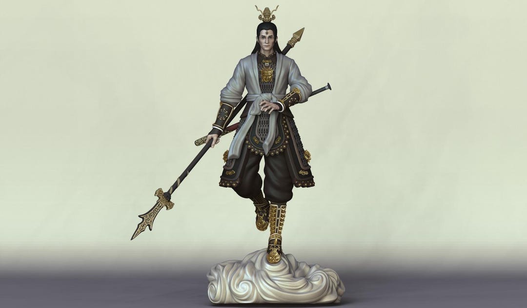 Erlang/journey to the West/anime/monkey King/3d Printing/figure - Etsy