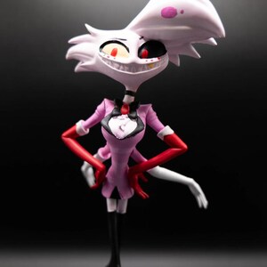 Angel Dust Hazbin Hotel/resin/hand-painted/fanmade/ Please Read the ...