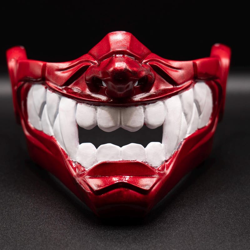 Hand Painted Face Mask - Etsy