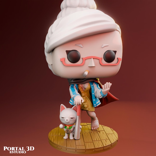 Granny Seiko Figure - Etsy