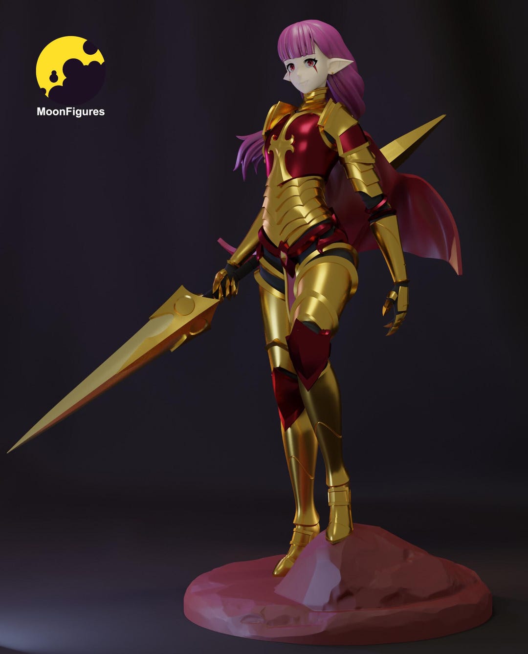 Esil Radiru/solo Leveling/anime/manhwa/3d Printing/figure - Etsy UK