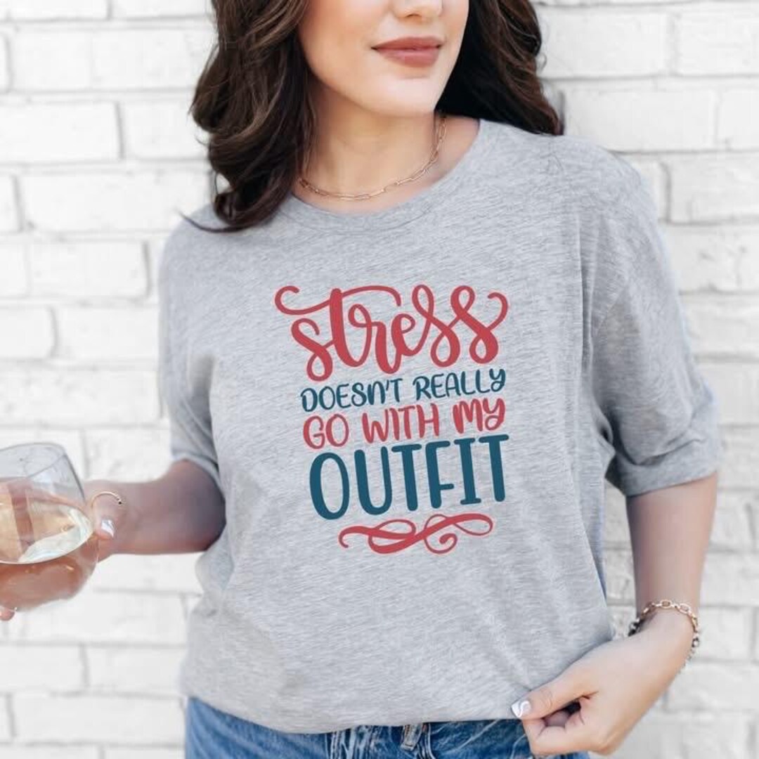 Stress Outfit Tee - Etsy