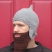 Assyrian Bearded Helmet Hat Crochet Custom Made the Original Beard ...