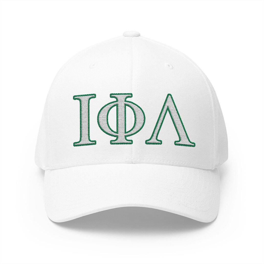 Embroidered Closed-back Cap for Greek Life - Etsy