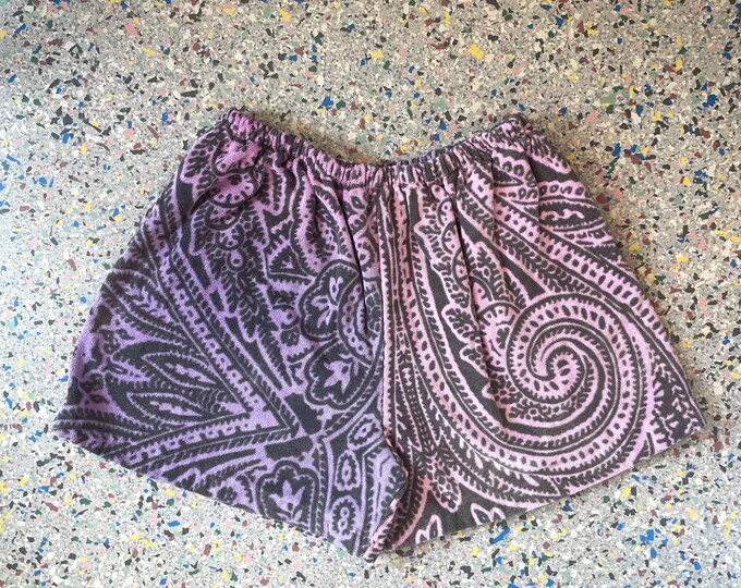 Upcycled, Repurposed, Handmade, Terry Beach Towel, Cotton, Pink, Purple ...