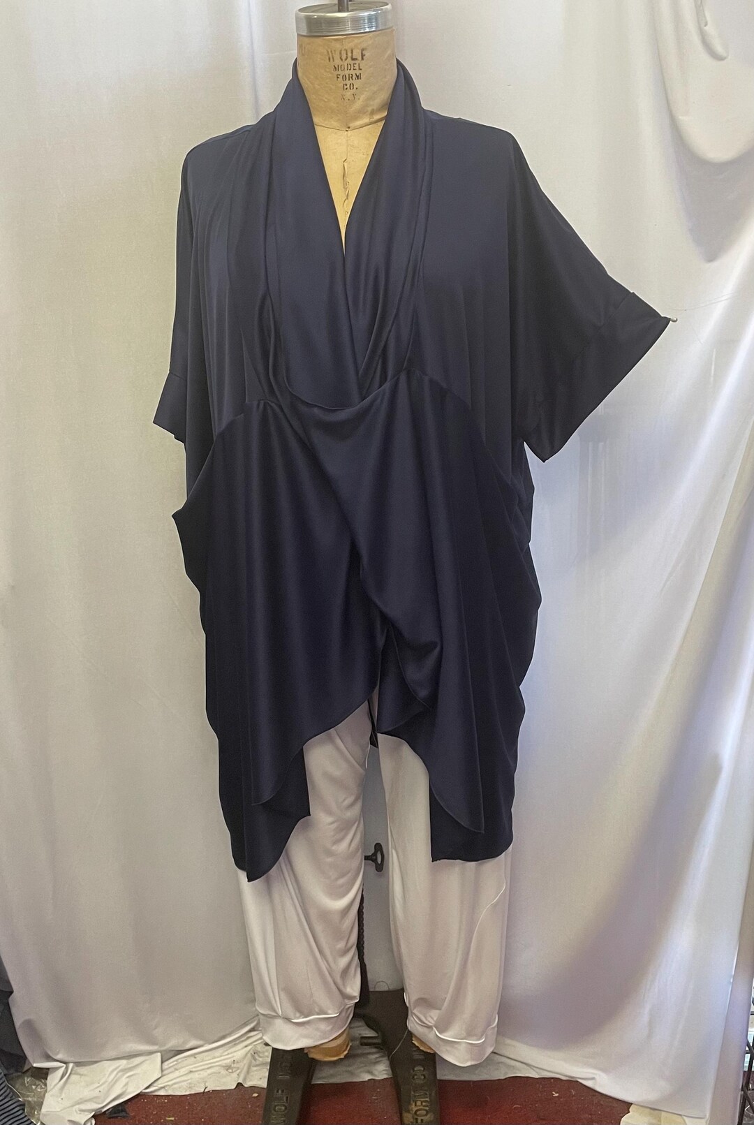 Tunic Plus Size, Plus Size Caftan, Cross Over, Coco and Juan, Lagenlook ...