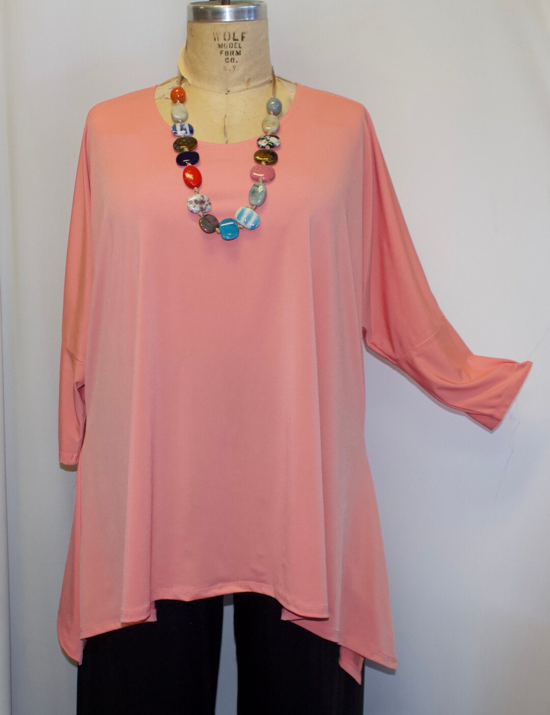 Womens Plus Size Top, Coco and Juan. Lagenlook. Plus Size Tunic,dusty ...