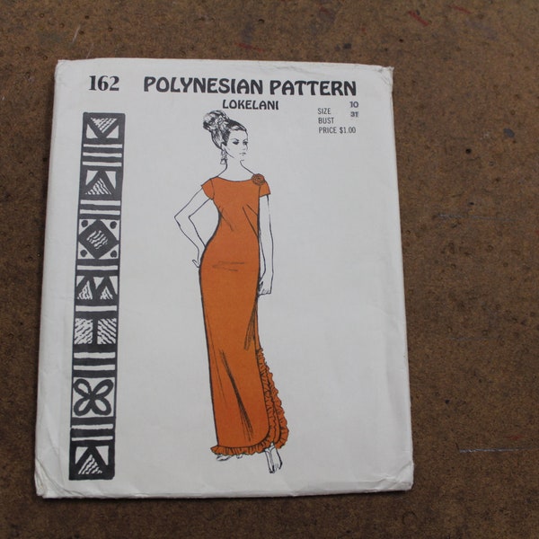Polynesian Sewing Pattern - Etsy