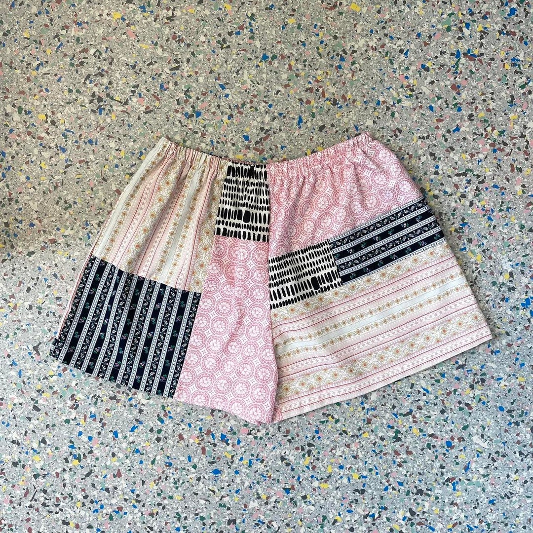 Upcycled, Repurposed, Vintage Fabric, Handmade Patchwork, Women's ...