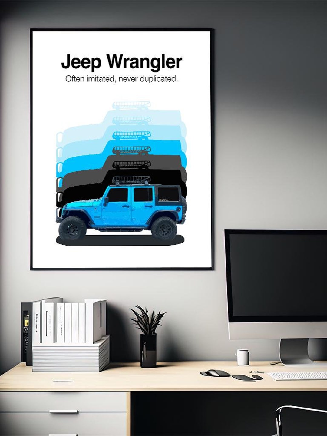 Custom Car Wall Art, Car Illustration From Photo, Car Art, Wall Art ...