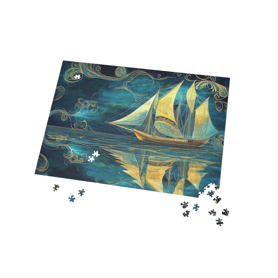 Sailing Ship Puzzle: Nautical Maritime Art, 1000 Piece - Etsy