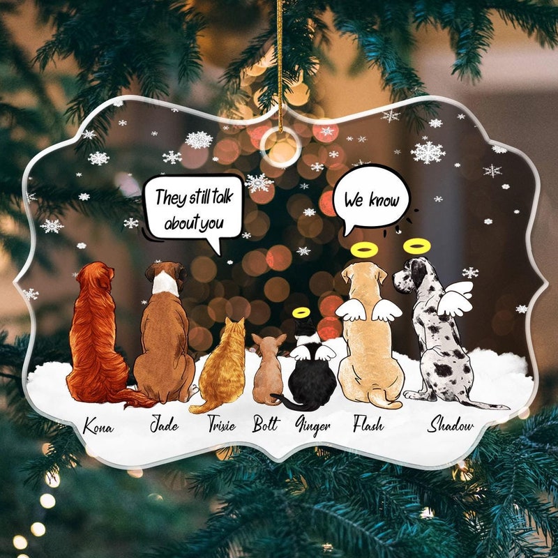 Pet Loss Ornament Dog House - Etsy