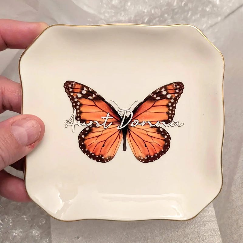 Butterfly Dish - Etsy