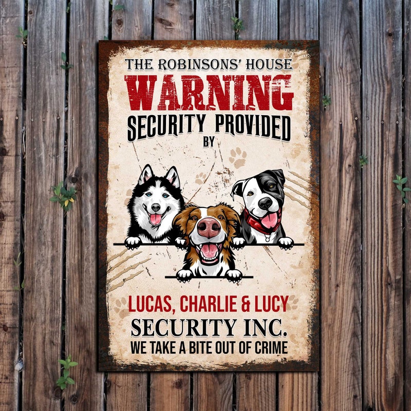 Funny Dog Sign - Etsy