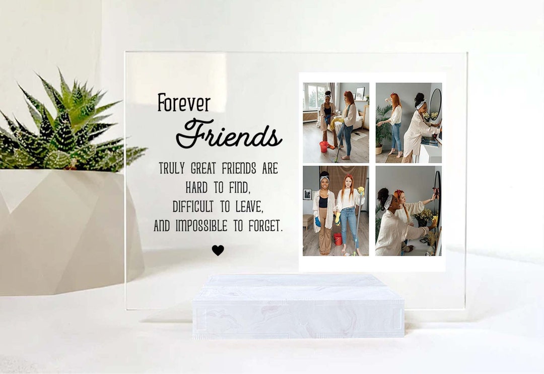 Personalized Best Friend Gift • Besties Frame • Custom Friendship Gift ...