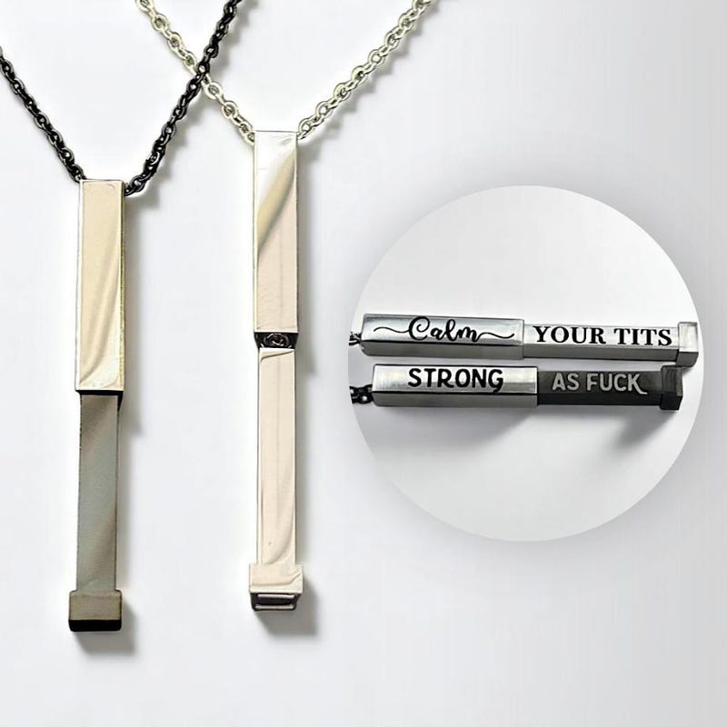 Secret Message Necklace - Etsy