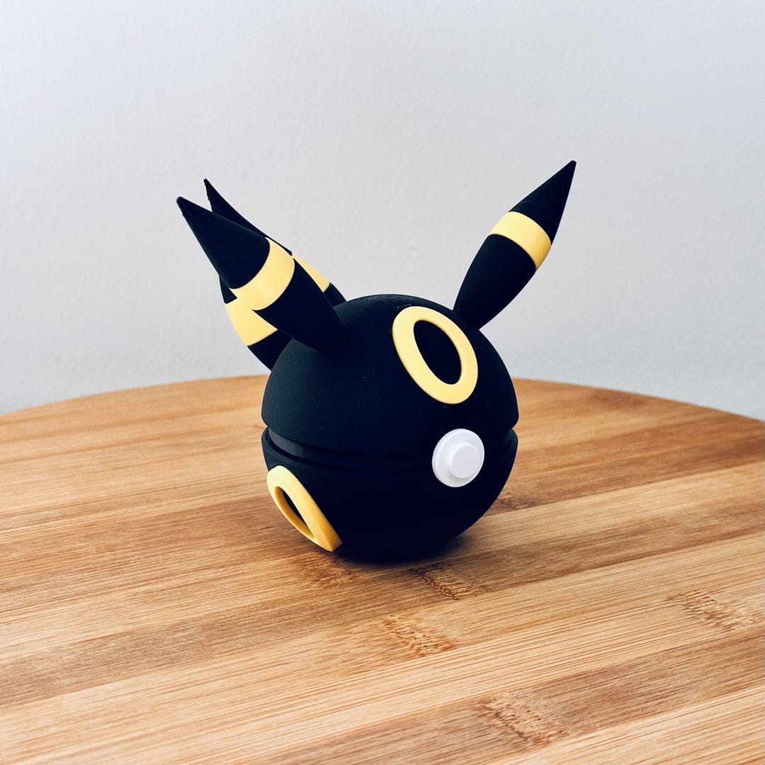 Pokeball Umbreon – Pokémon 3D Printed Decorative Figure – Collection ...