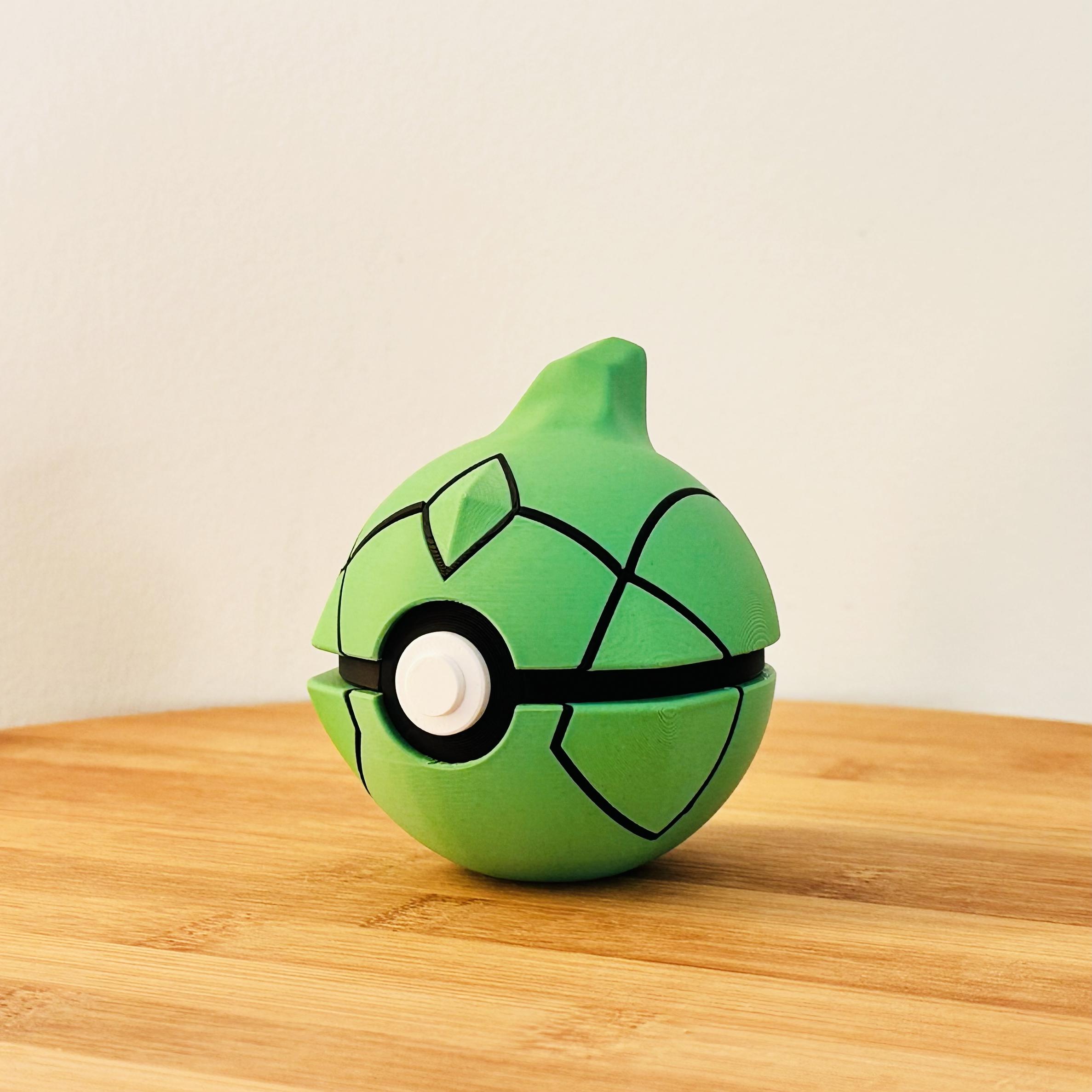 Pokeball Metapod – Pokémon 3D Printed Decorative Figure – Collection ...