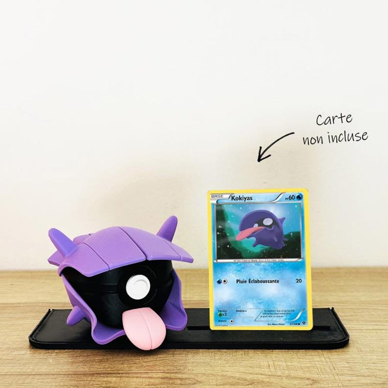 Pokeball Shellder – Pokémon 3D Printed Decorative Figure – Collection ...
