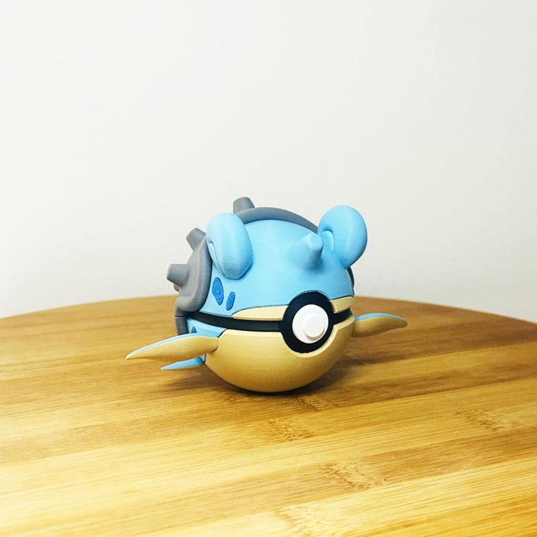 Pokeball Lapras – Pokémon 3D Printed Decorative Figure – Collection ...