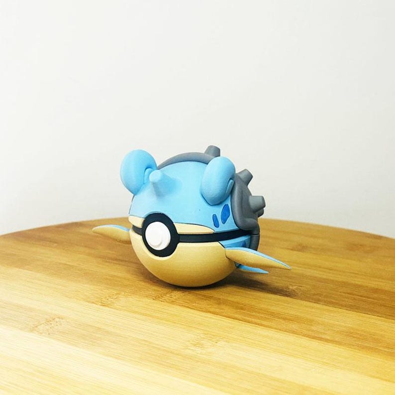 Pokeball Lapras – Pokémon 3D Printed Decorative Figure – Collection ...