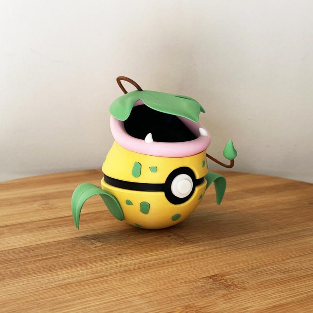 Pokeball Victreebel – Pokémon 3D Printed Decorative Figure – Collection ...