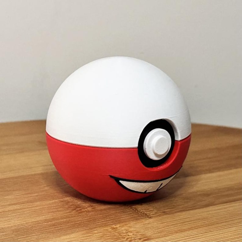 Pokeball Electrode – Pokémon 3D Printed Decorative Figure – Collection ...