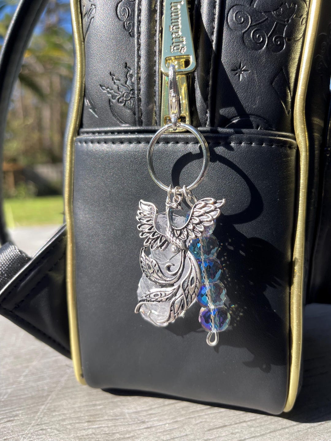 Wizard Headmaster Inspired Bag Charm - Etsy