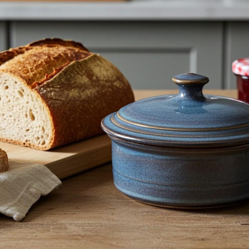Blue Round Butter - Etsy