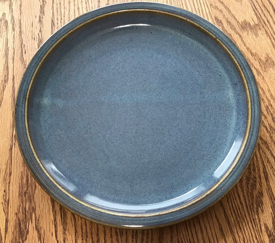 Handmade Pottery Set of Four 10.25" Dinner Plates--twilight - Etsy